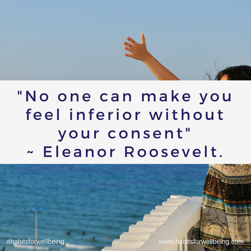 Eleanor Roosevelt Quotes No One Can Make You Feel Inferior